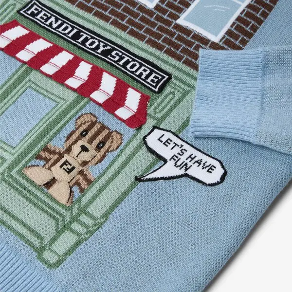 Fendi Toy Store Motif Sweater