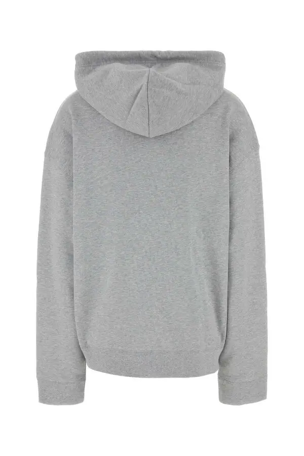Miu Miu Zipped Drawstring Hoodie