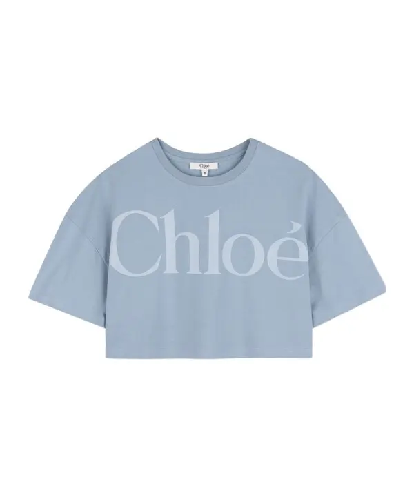Chloé Ss T Shirt Jn62 - Blue