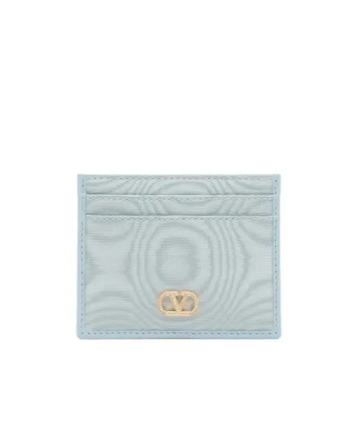 Valentino Garavani Logo Card Holder - Green