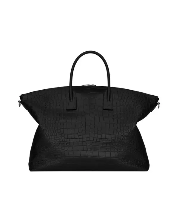 Saint Laurent Logo Handbag - Black