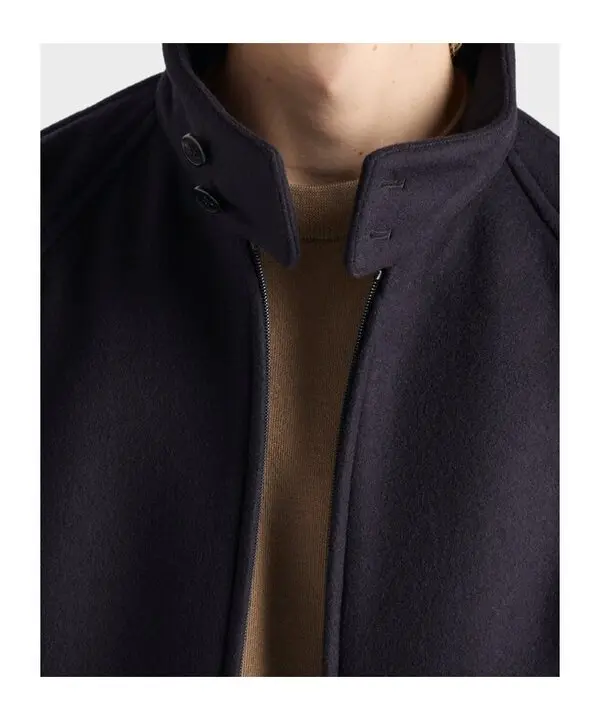 Prada Zip-up Jacket With High Collar