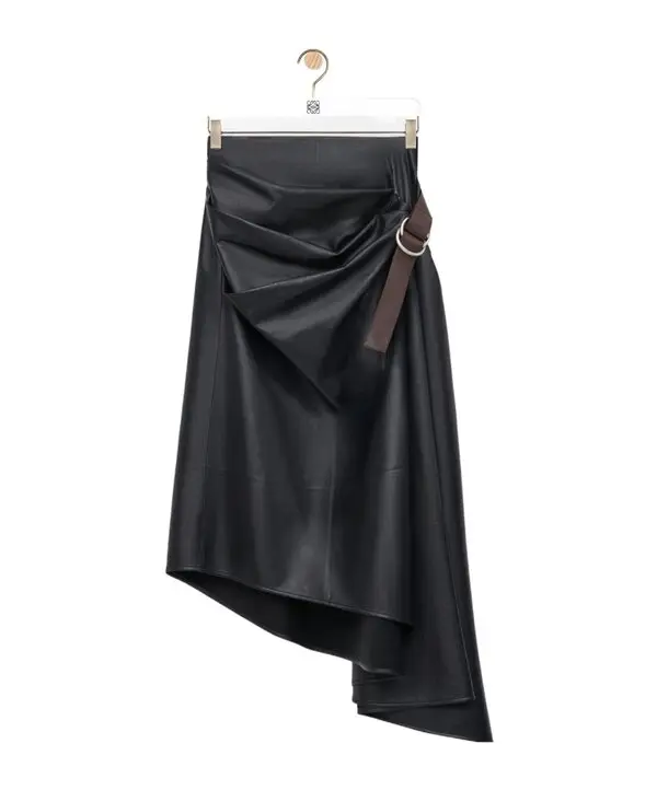 Loewe Belted Asymmetric Draped Skirt