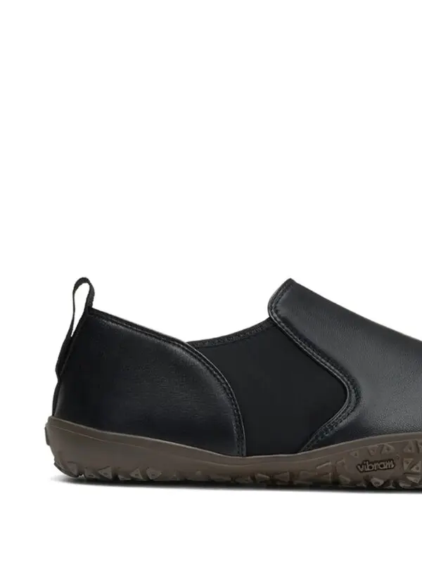 LEMAIRE Leather Slip-on Slippers With Elastic Panels And Vibram Outsole