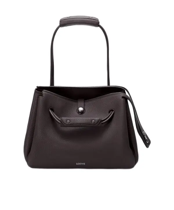 Loewe Large Madrid Bag In Supple Grained Calfskin