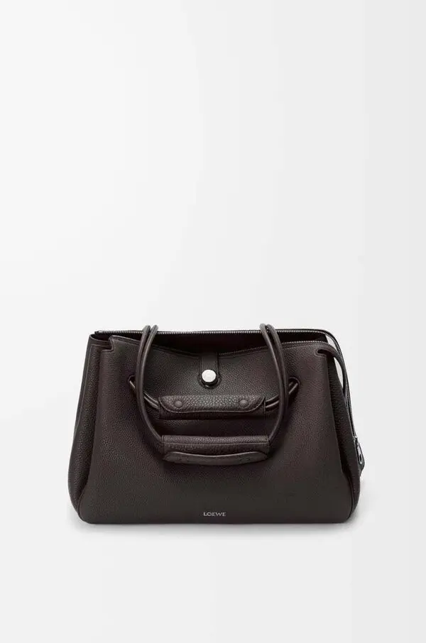 Loewe Large Madrid Bag In Supple Grained Calfskin