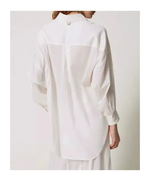 TWINSET Floral-appliqué Shirt