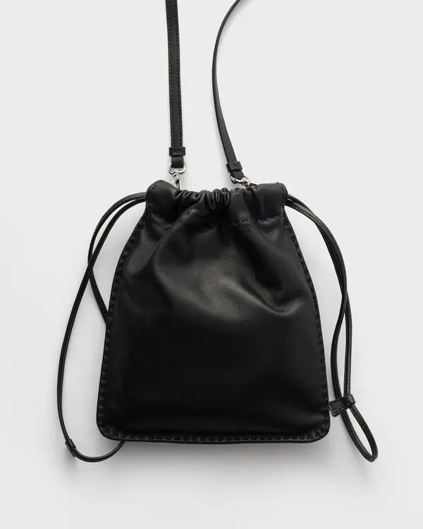 Prada Drawstring Phone Case - Black