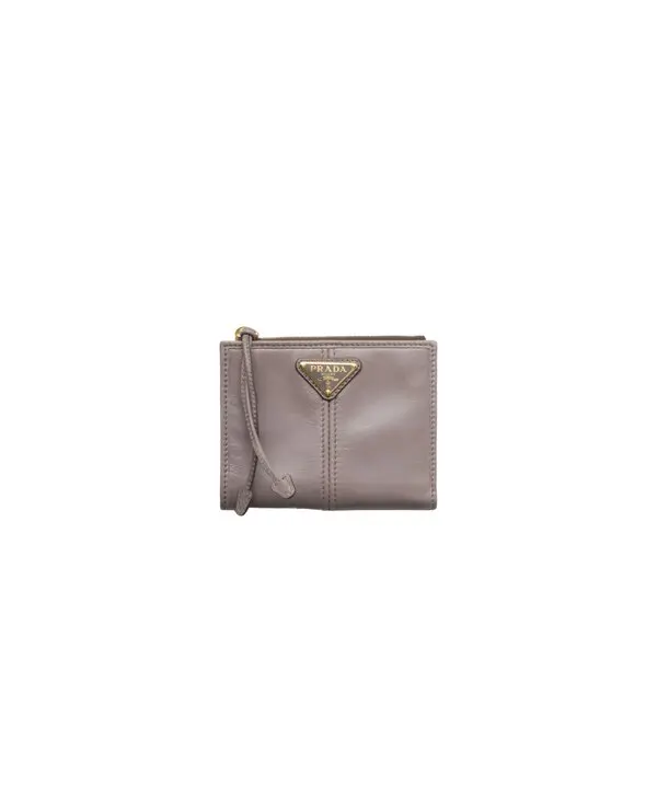 Prada Triangle-logo Bi-fold Wallet