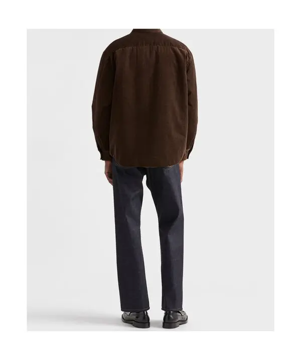 Prada Logo Detailed Long-sleeved Shirt