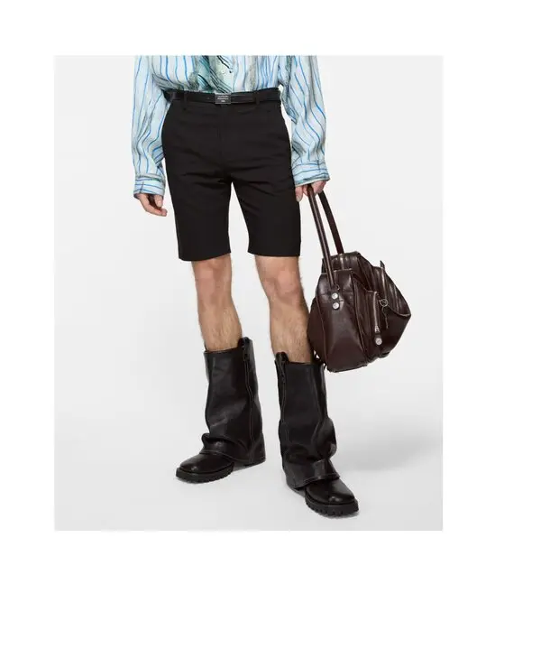 Acne Studios Slouch Calf Leather Boots