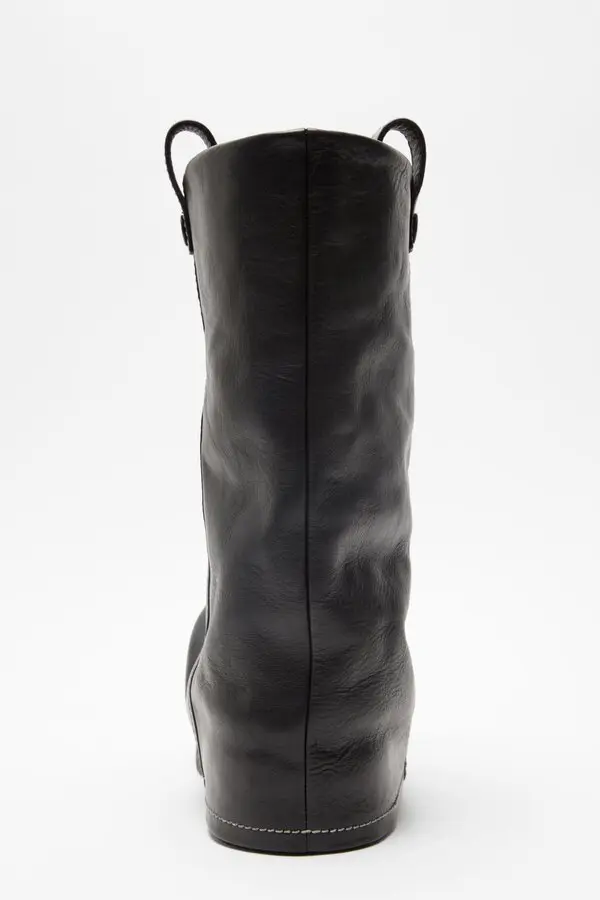 Acne Studios Slouch Calf Leather Boots