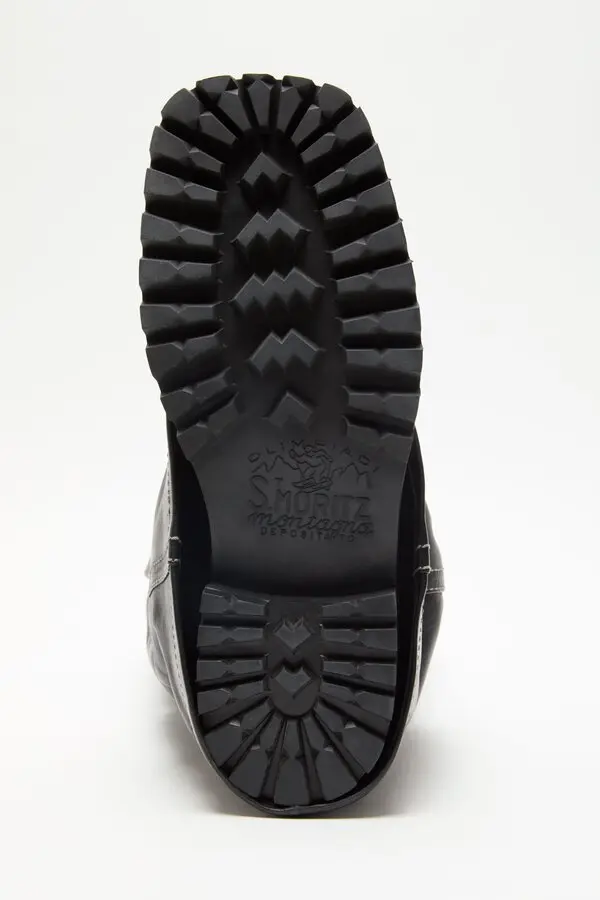 Acne Studios Slouch Calf Leather Boots