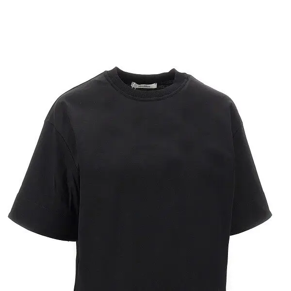Max Mara Maser Short-sleeve Crewneck T-shirt - Black