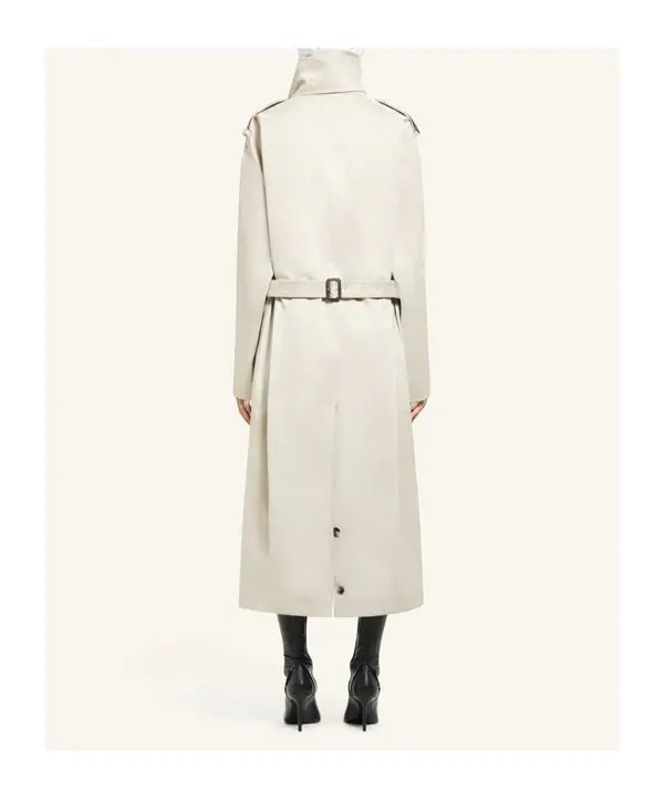 COURREGES Courrèges Button-up Long Trench Coat