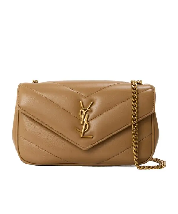 Saint Laurent Loulou Mini - Brown