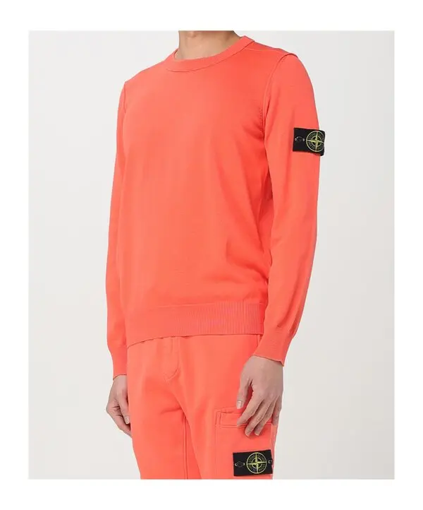 Stone Island Compass Patch Crewneck Jumper