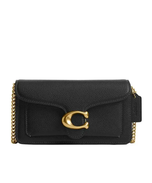 COACH Tabby Chain Shoulder Bag - Black