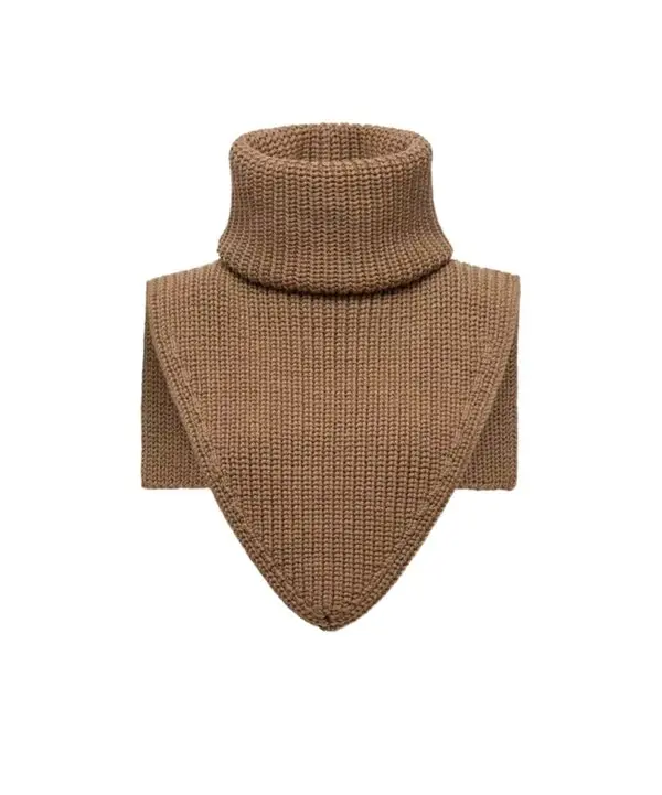 Moncler Wool Rib Knit Neck Warmer