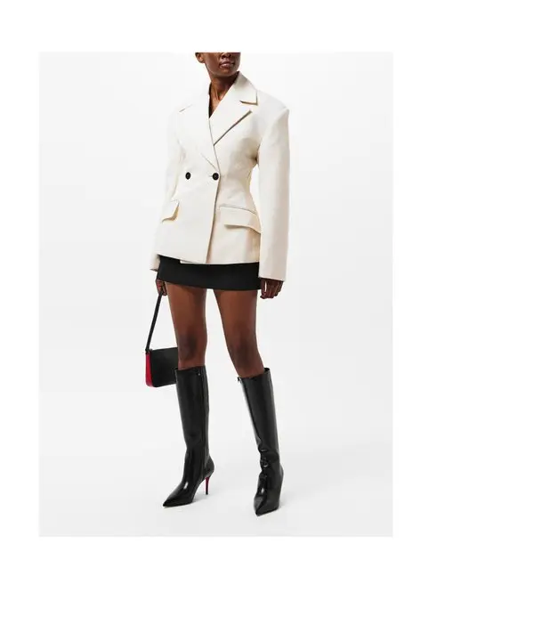 CHRISTIAN LOUBOUTIN Pointed-toe Slim-heel Knee-high Boots