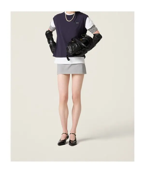 Miu Miu Set Of 3 Jersey T-shirts