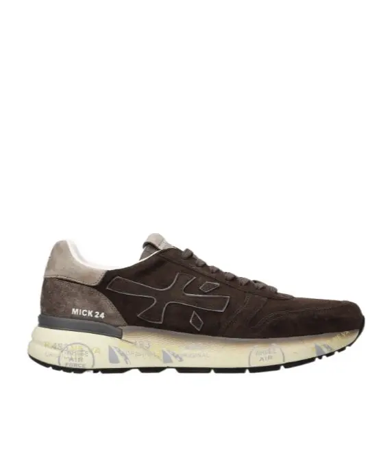 Premiata Mick Suede Leather Sneakers