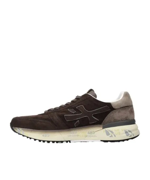 Premiata Mick Suede Leather Sneakers
