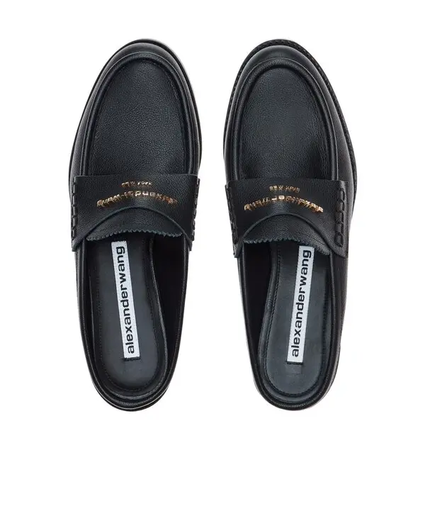 Alexander Wang Logo Lettering Mules