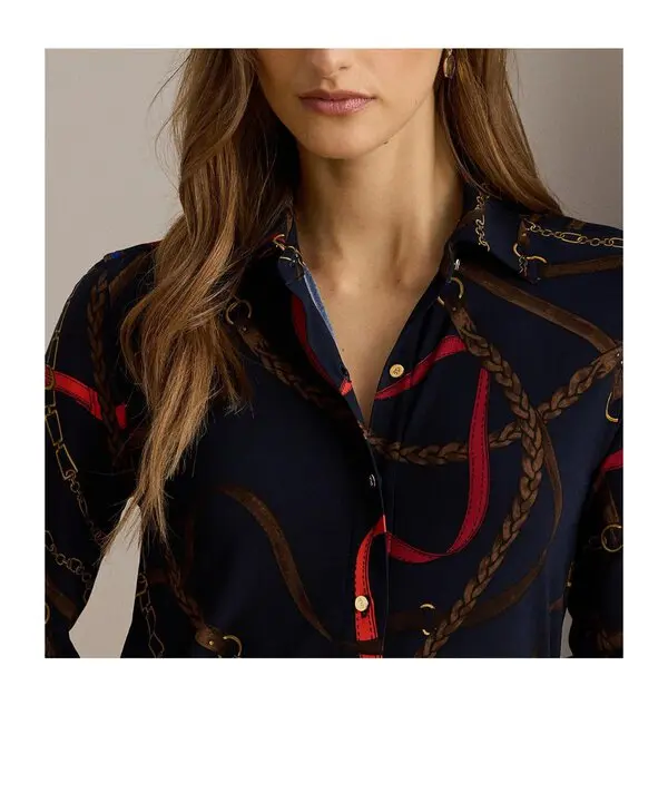 Ralph Lauren Printed Long Sleeve Shirt