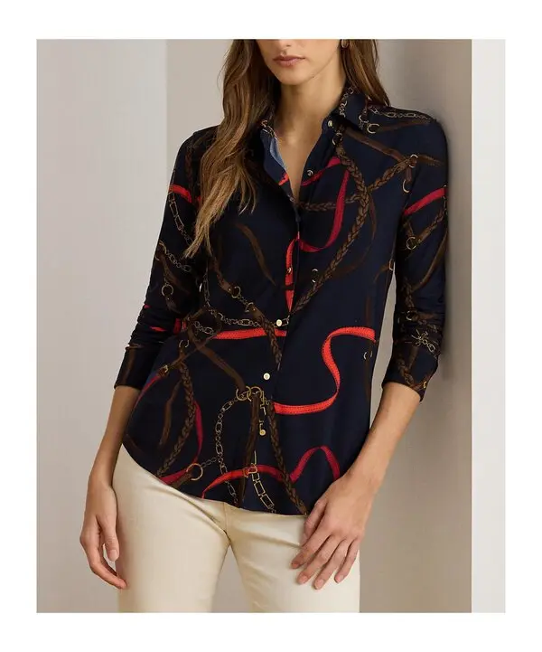 Ralph Lauren Printed Long Sleeve Shirt