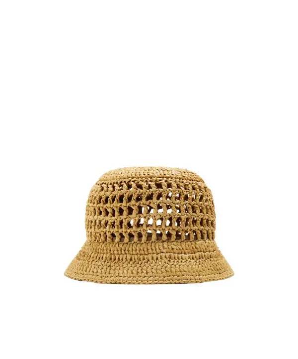 Prada Solid Color Straw Hat