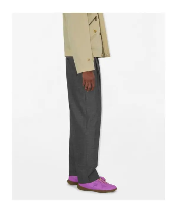 Burberry Logo Detailed Tailored Trousers