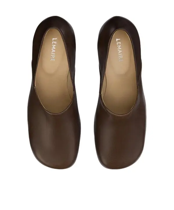 LEMAIRE Square-toe Heeled Pumps