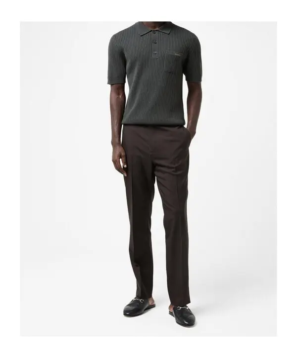 Gucci Polo Knitted Top