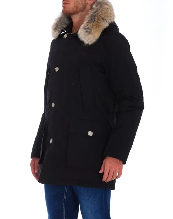 Woolrich Hooded Cotton-padded Parka