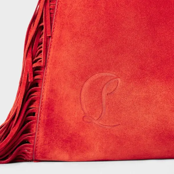 CHRISTIAN LOUBOUTIN Suede Tote Bag