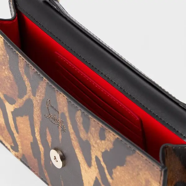 CHRISTIAN LOUBOUTIN Loubi54 Clutch Bag With Chain Strap