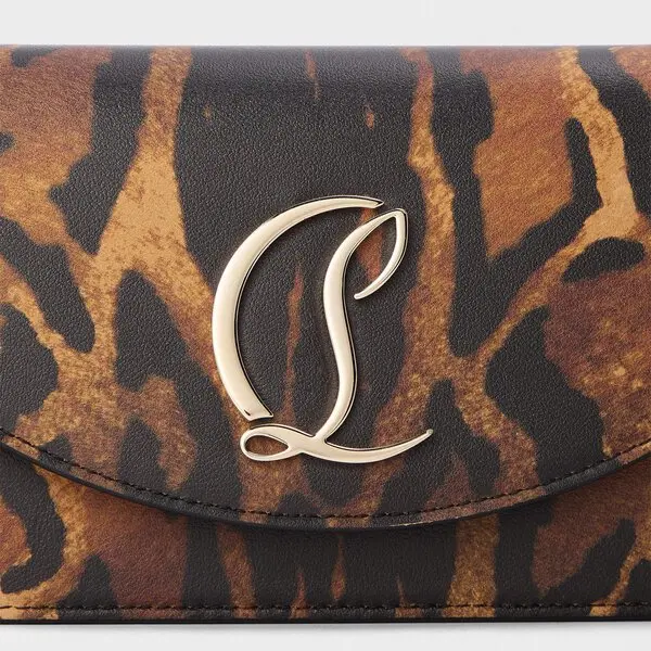 CHRISTIAN LOUBOUTIN Loubi54 Clutch Bag With Chain Strap