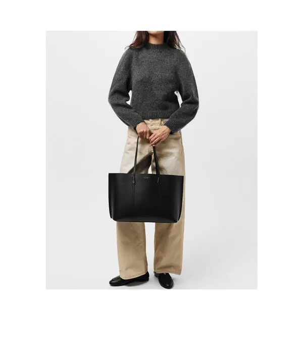 Tory Burch Solid-color Casual Handbag