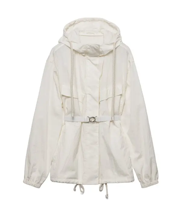 Prada Technical Pongé Blouson Jacket
