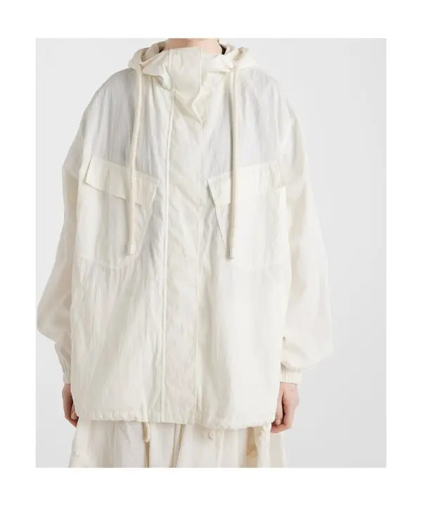 Prada Technical Pongé Blouson Jacket