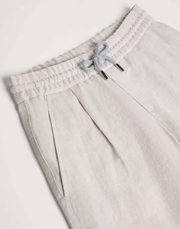 Brunello Cucinelli Linen Bermuda Shorts