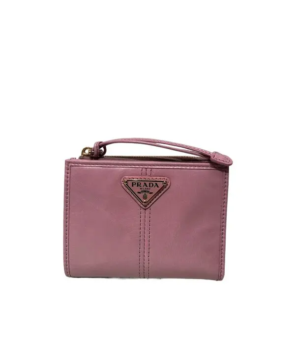 Prada Triangle-logo Bi-fold Wallet