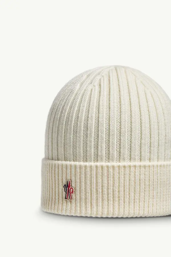 Moncler Ribbed Wool Beanie