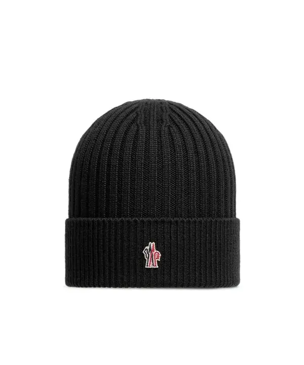 Moncler Ribbed Wool Beanie