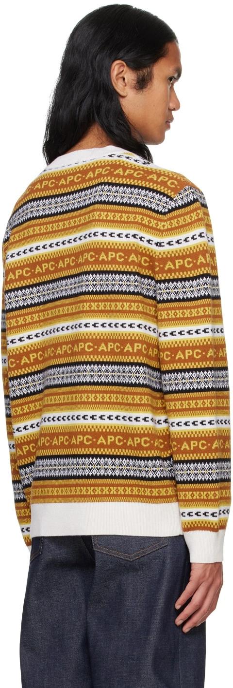 A.p.c. Malcolm Jacquard Patterned Pullover