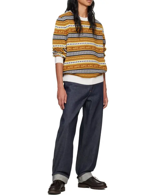 A.p.c. Malcolm Jacquard Patterned Pullover