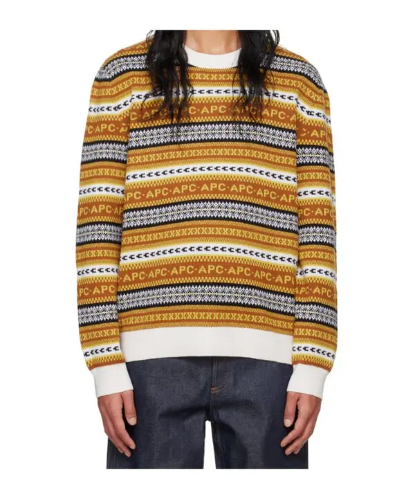 A.p.c. Malcolm Jacquard Patterned Pullover
