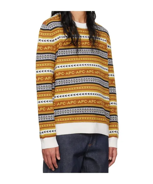 A.p.c. Malcolm Jacquard Patterned Pullover