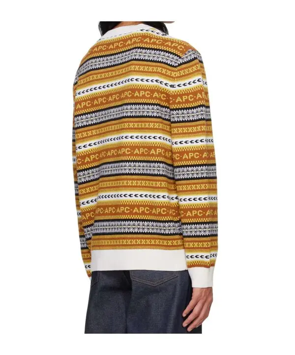 A.p.c. Malcolm Jacquard Patterned Pullover